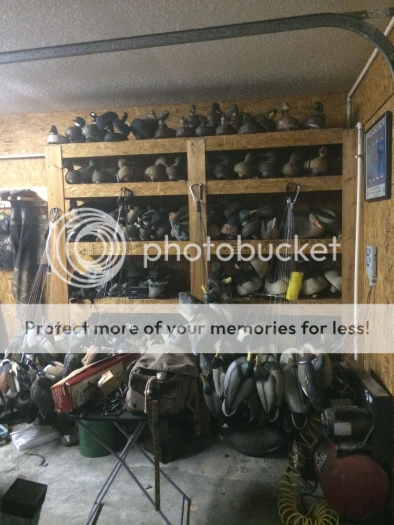 Thinking outside the box (decoy storage) and garage planning