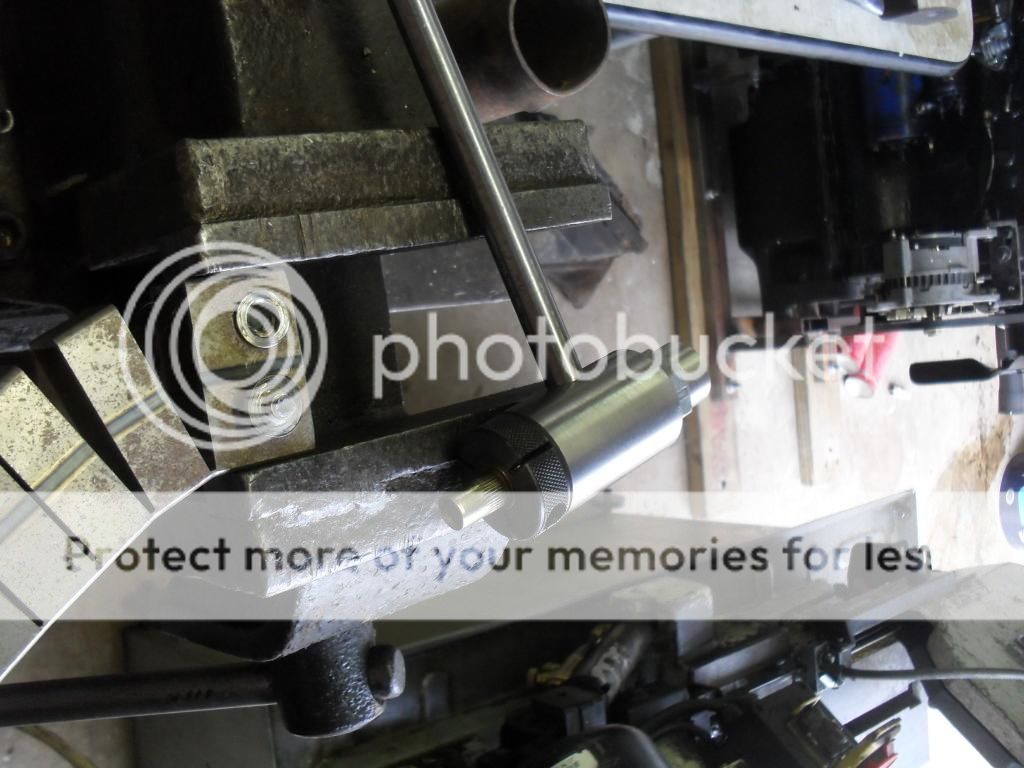 Homemade rivnut tool