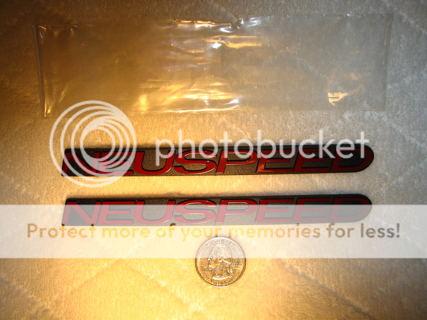 FS: NIB, (2) 'NEUSPEED' 3 Dimensional (red) 6 inch Badges | Volkswagen ...